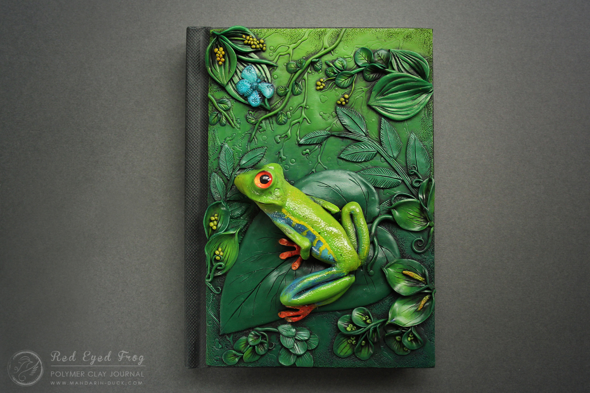 Mandarin Duck: Red Eyed Frog Journal by Mandarin Duck