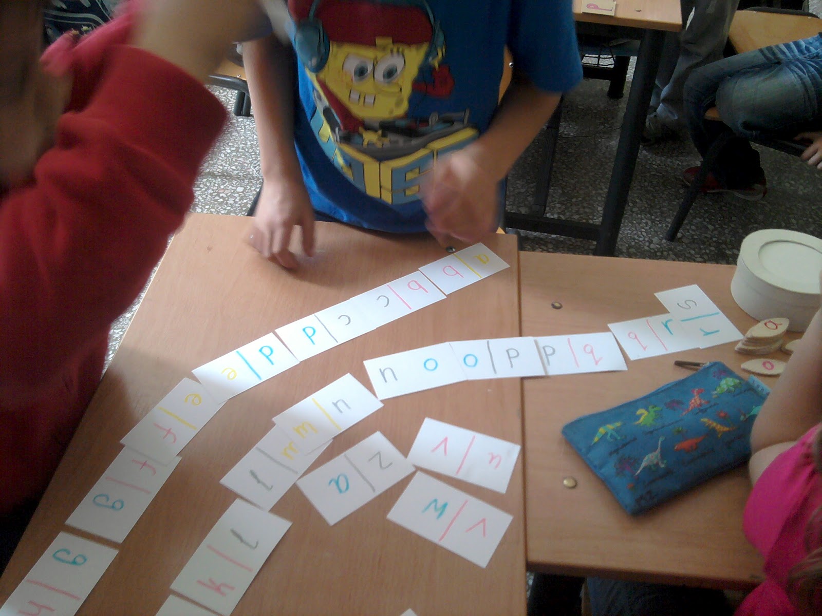 I,Teacher: Letter Games: Alphabet Loop Cards