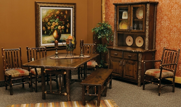 Inspirational of Home Interiors and Garden: Rustic Furniture Sets for ...