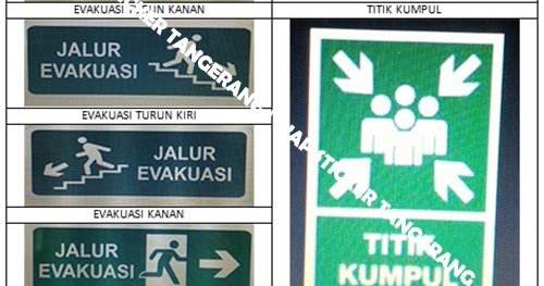Pesan Sticker Tangerang: Jual Sticker Rambu K3 Safety Sign