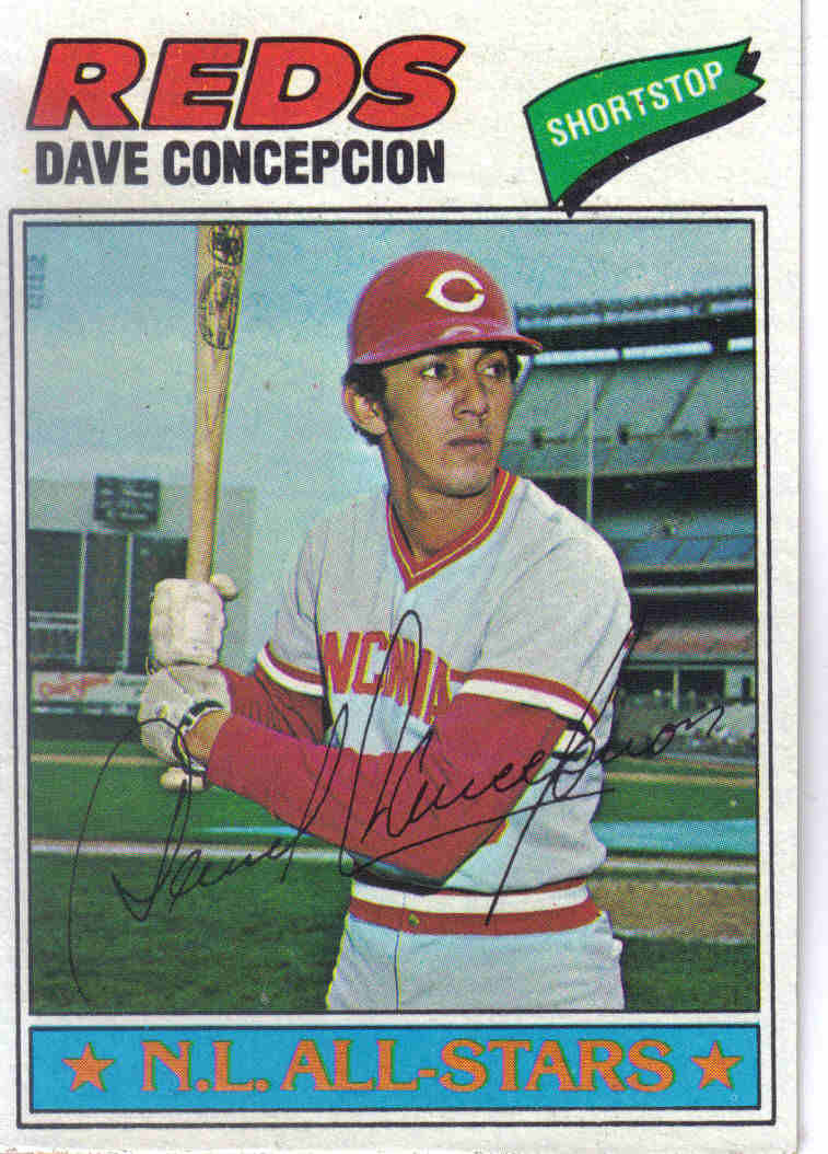 Baseball 1977: 1977 Topps Baseball #560 - Dave Concepcion