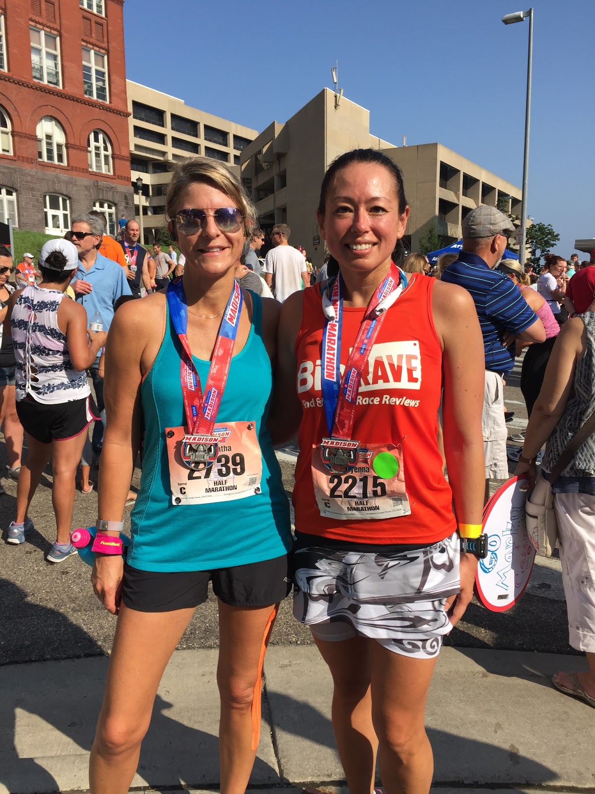 Faith in humanity restored ~ Madison Mini Marathon 2017