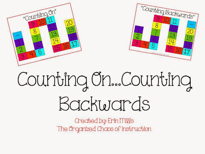 The Organized Chaos Of Instruction: Counting On...Counting Backwards ...