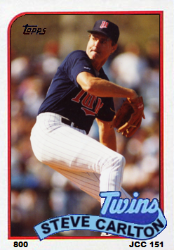 Topps Cards that Never Were: 1989 Topps Steve Carlton