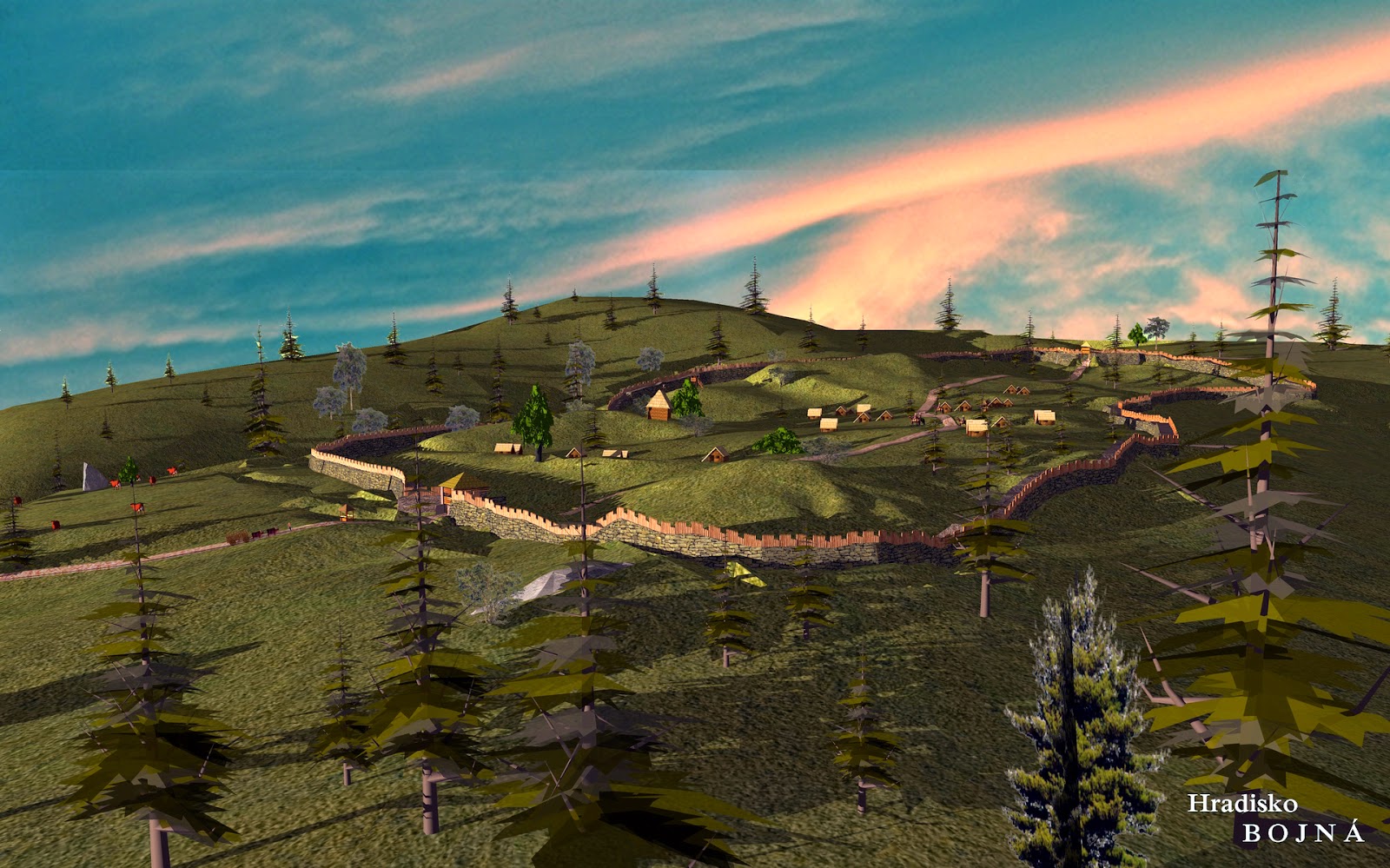 Slovanské Hradiská: Bojná - Významné Veľkomoravské centrum