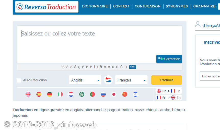 Reverso l'outil indispensable pour tous vos textes - ZinfosWeb