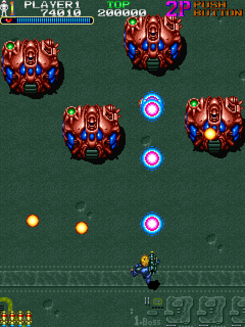 VGJUNK: OUT ZONE (ARCADE)