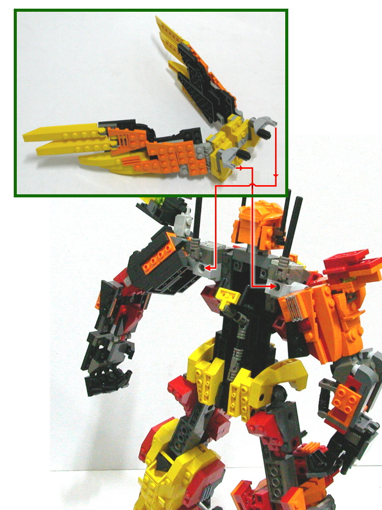 Alanyuppie's LEGO Transformers: LEGO Predaking Instruction Part 5 ...