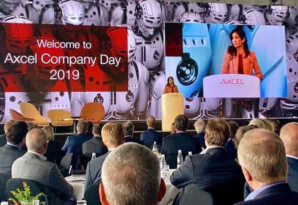 Crown Princess Mary attended Axcel's Company Day 2019