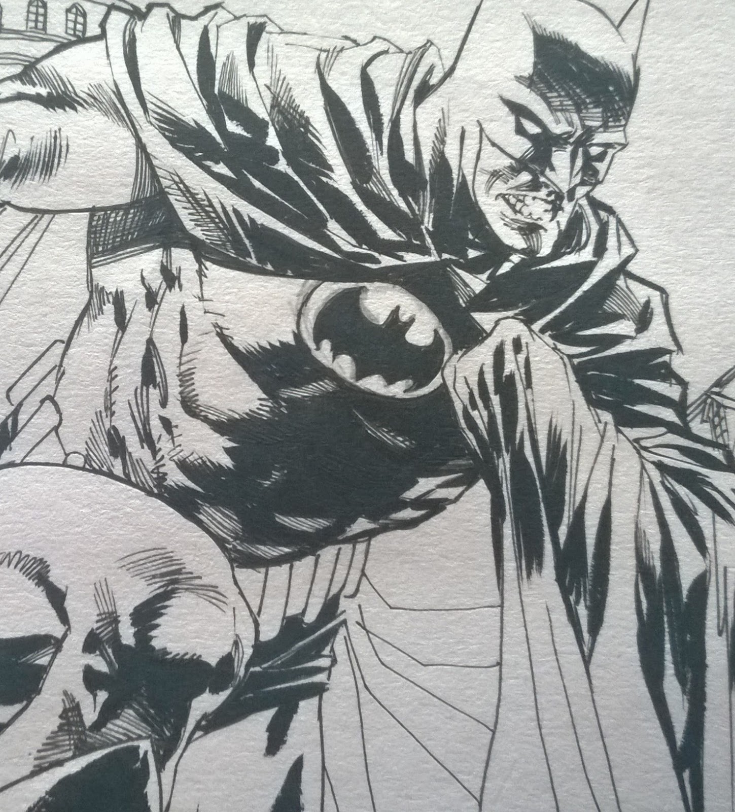 Staz Johnson.com Newsblog: Batman & Robin commission process.