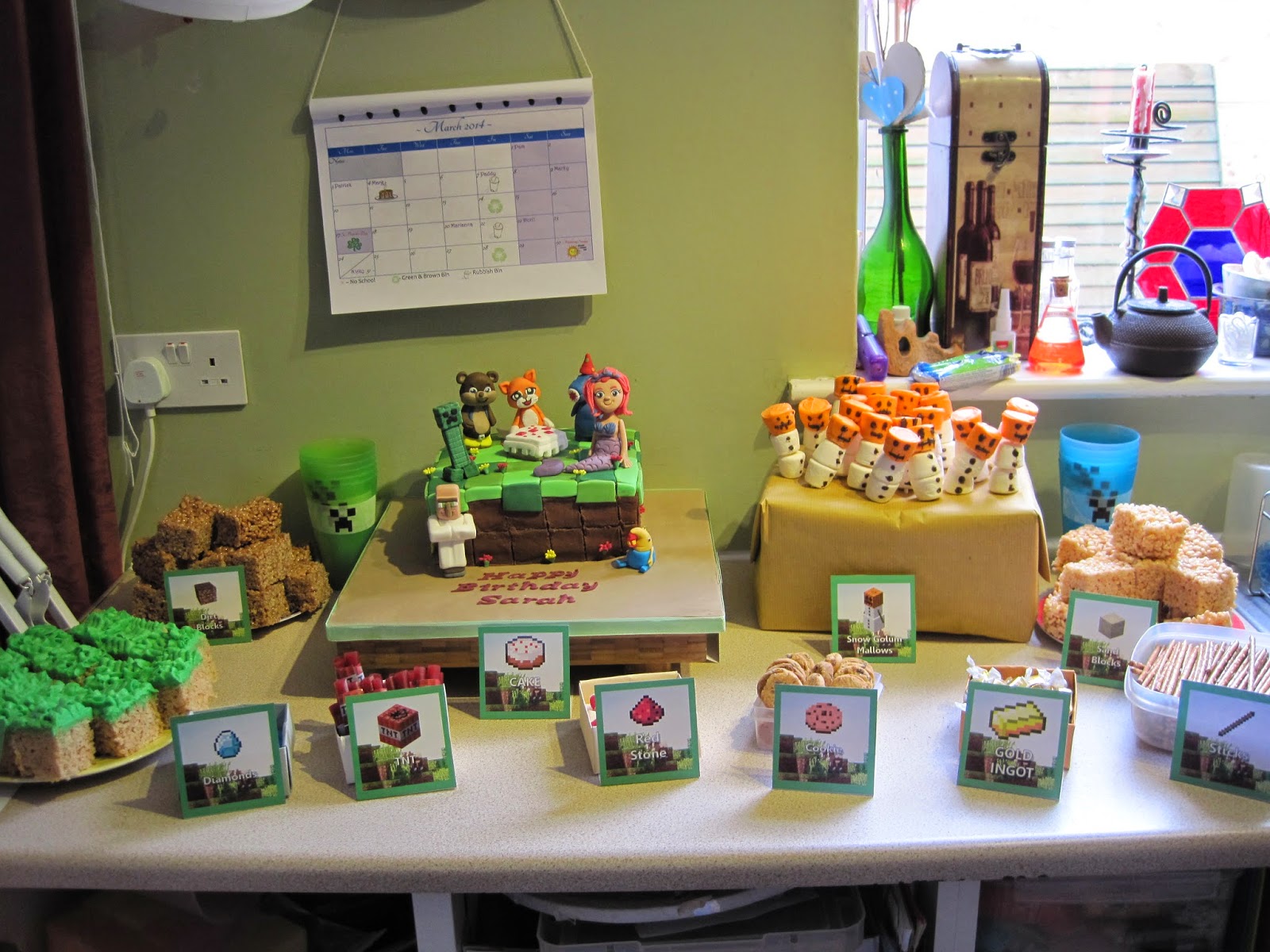 Mcsok's Block: Minecraft Themed Party