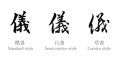 How to write 儀(ぎ gi) - Japanese calligraphy|Kanji dictionary - How to ...