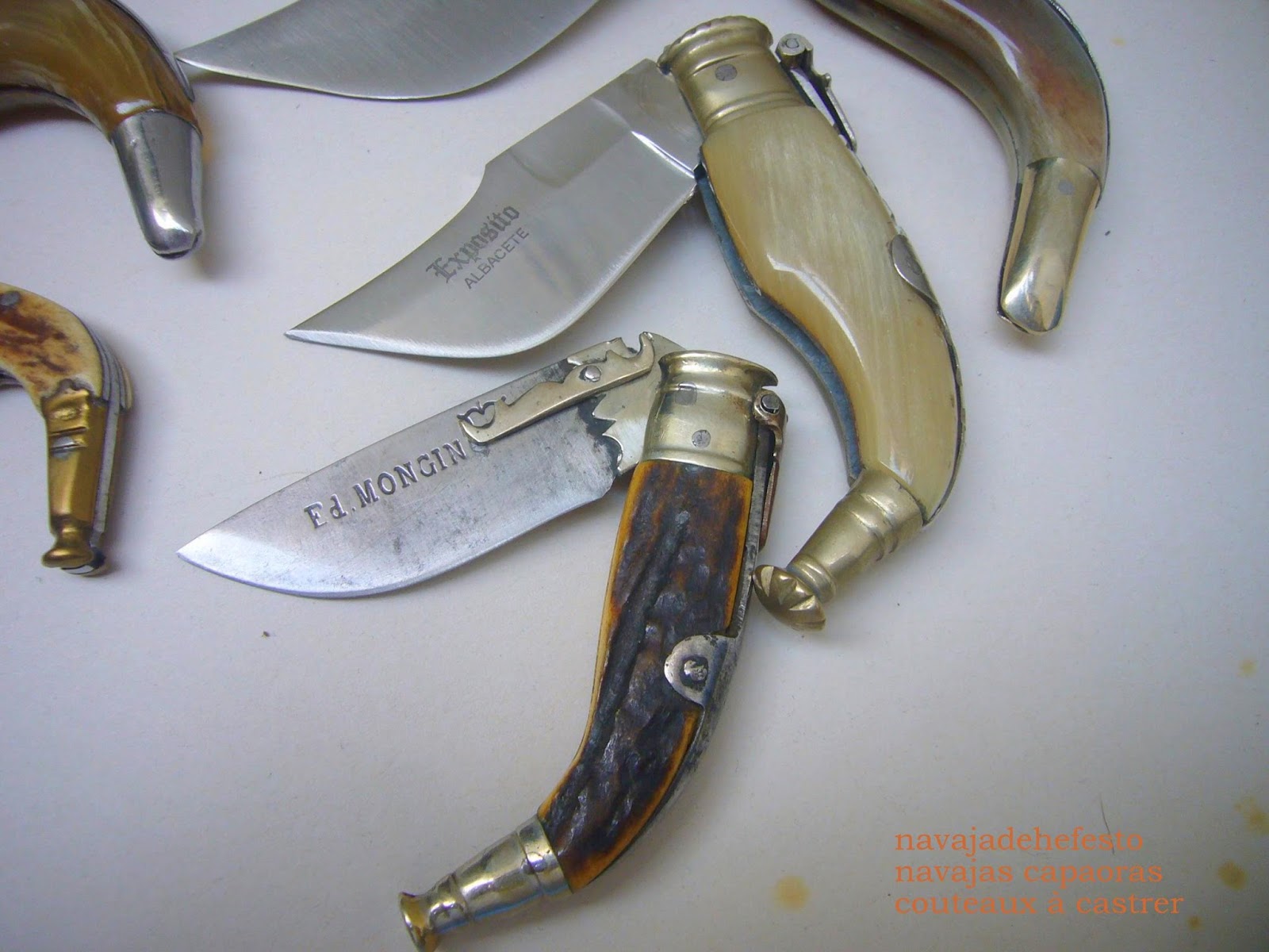 La navaja de Hefesto o Le petit jardin des couteaux: 5 NAVAJA CAPAORA ...