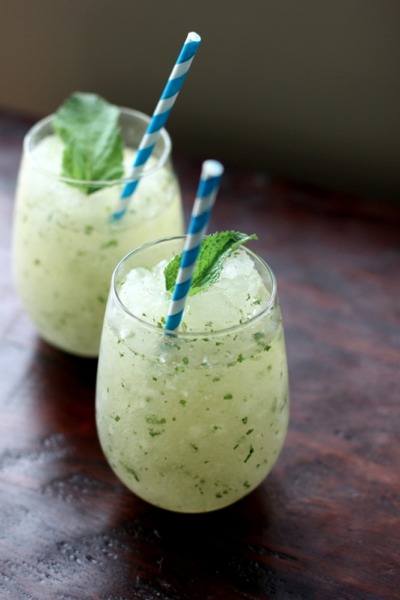 The SoHo: Mint Ginger Slush