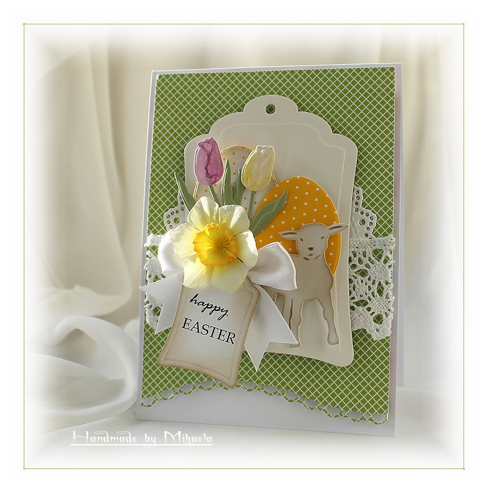 Handmade by Mihaela: Easter card