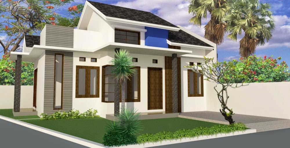 Kumpulan Gambar Desain Rumah Hook minimalis 1 Lantai Type 45 Terbaru