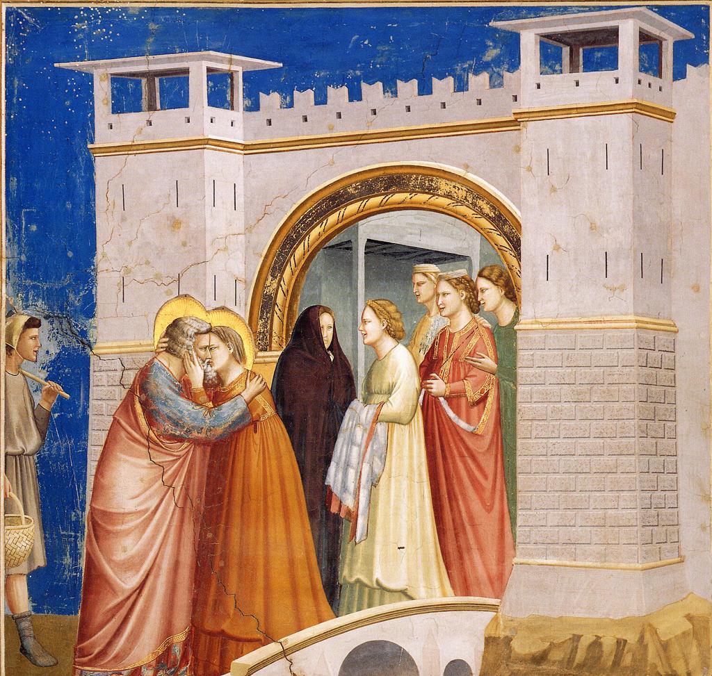 Meeting at the Golden Gate - My Kid Could Paint That