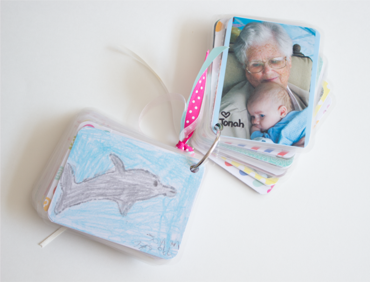 Creating a Mini Photo Memory Book - Naturally Creative Mama