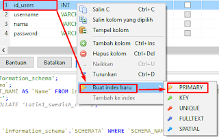 MariaDB Create Database Tables Columns Manage Databases Using HeidiSQL ...