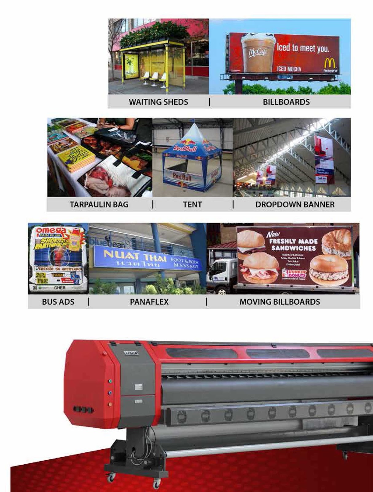 Tarpaulin Printer: APOLLO KONICA MINOLTA 42PL 10.5FT INDOOR/OUTDOOR PRINTER