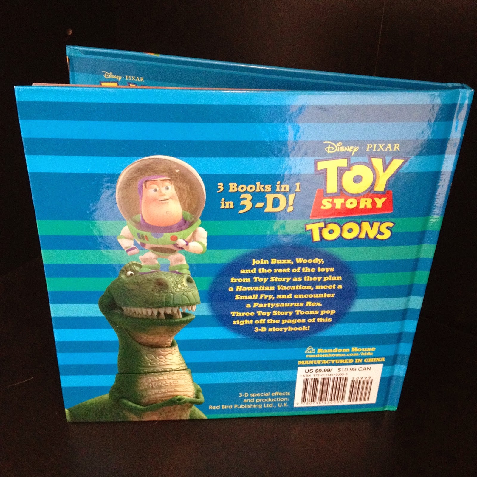 Dan the Pixar Fan: Toy Story Toons: Three Toy Toons 3D Book