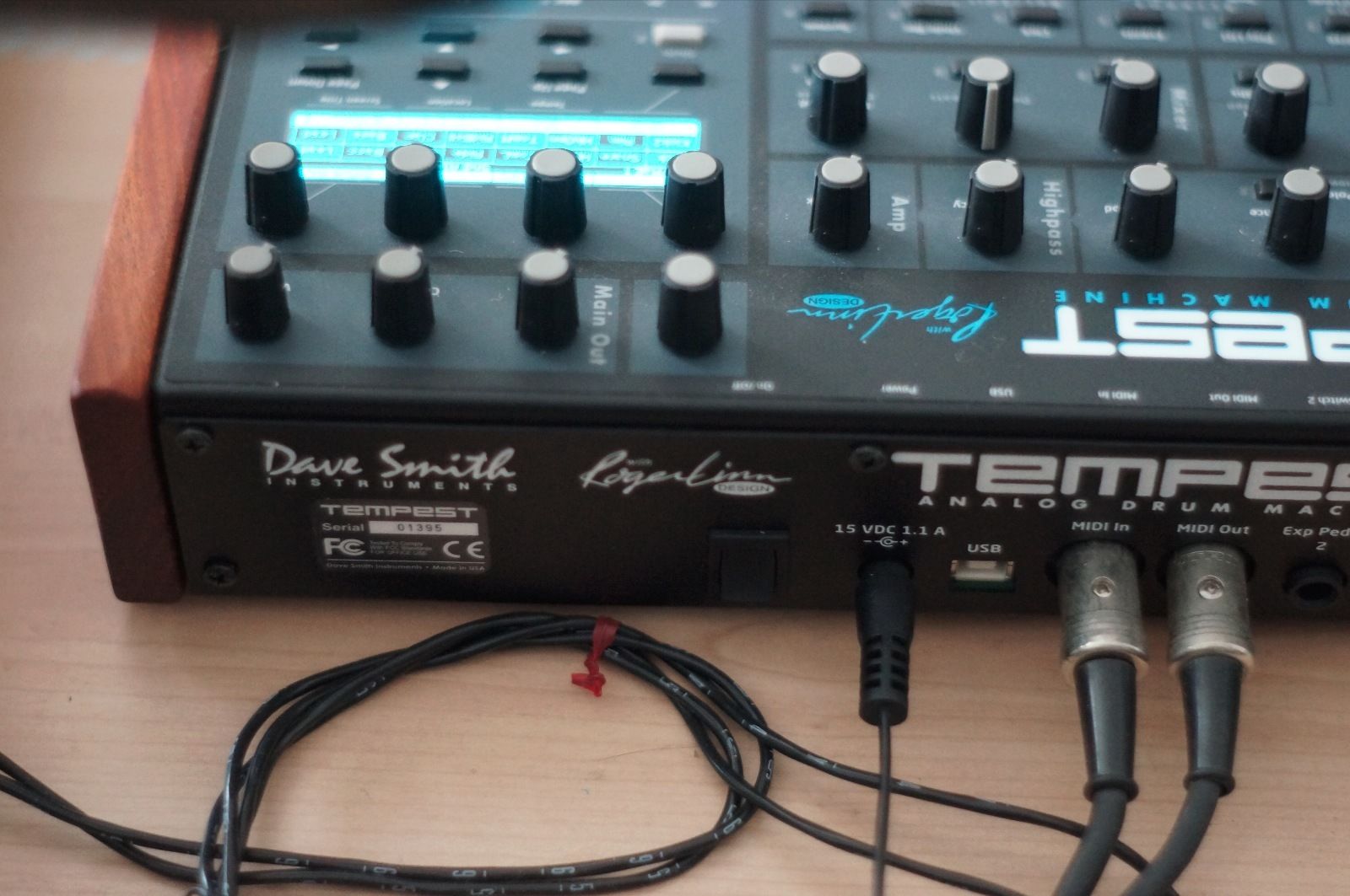 MATRIXSYNTH: DSI Dave Smith Tempest Analog Drum Machine Synthesizer SN ...