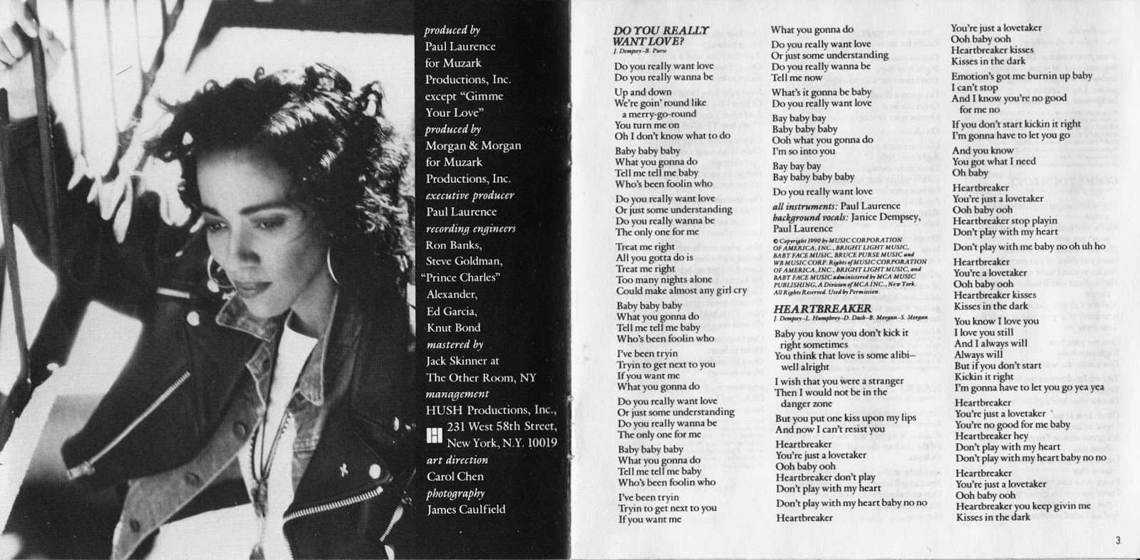 BENTLEYFUNK RNB CITY: Janice Dempsey - Thirsty 1990