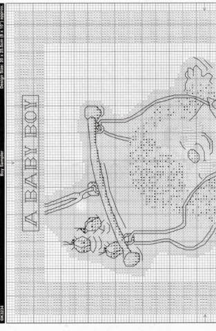 MAGIC: A Baby Boy /patterns/ - схеми на гоблени