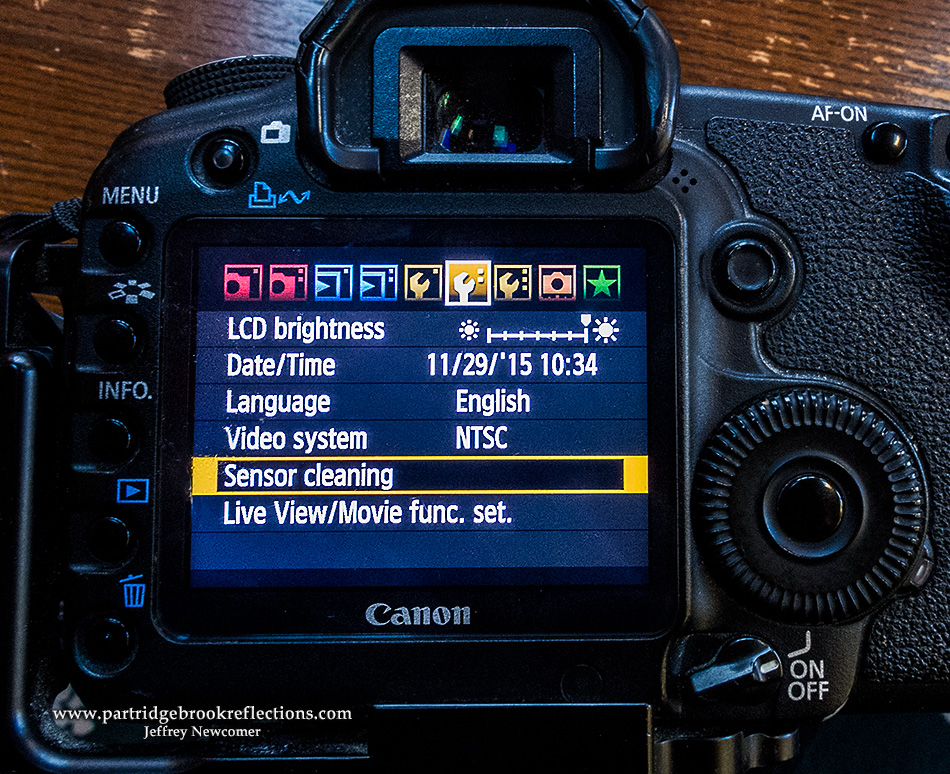 Getting it Right in the Digital Camera : Sensor Dust