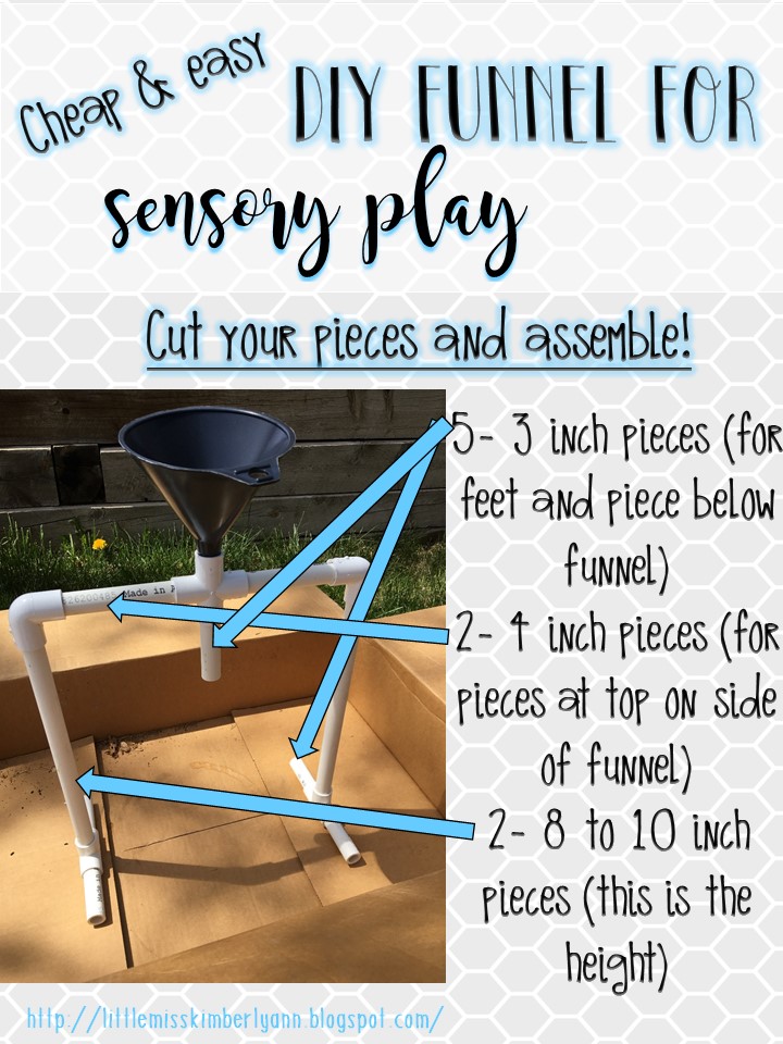 Little Miss Kim's Class: Cheap & Easy DIY Funnel for Sensory Play