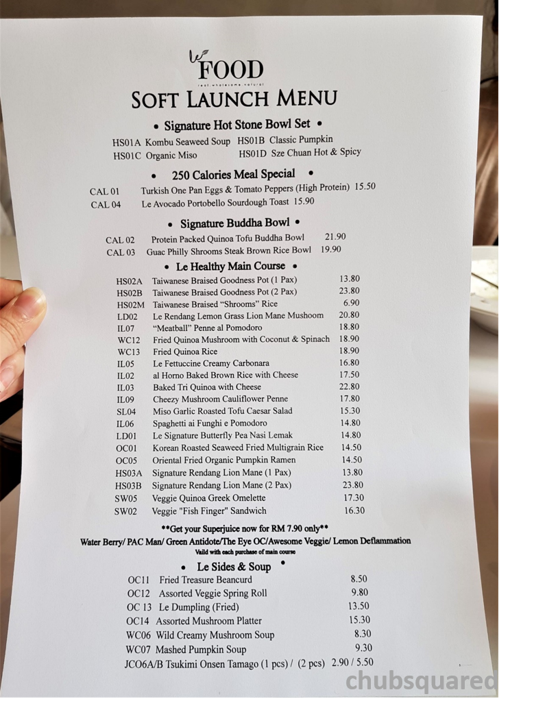 Review : Le Food @ SS18 Subang