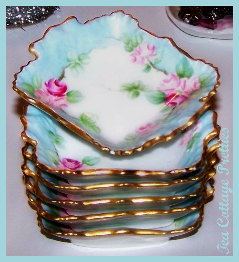 Tea Cottage Pretties: #3 LIMOGES BUTTER PATS