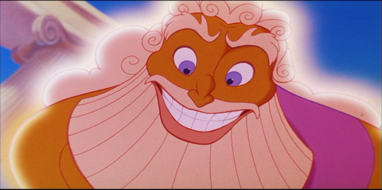 Zeus; Almighty, All-seeing, All-Awesome: Hercules the MOVIE???