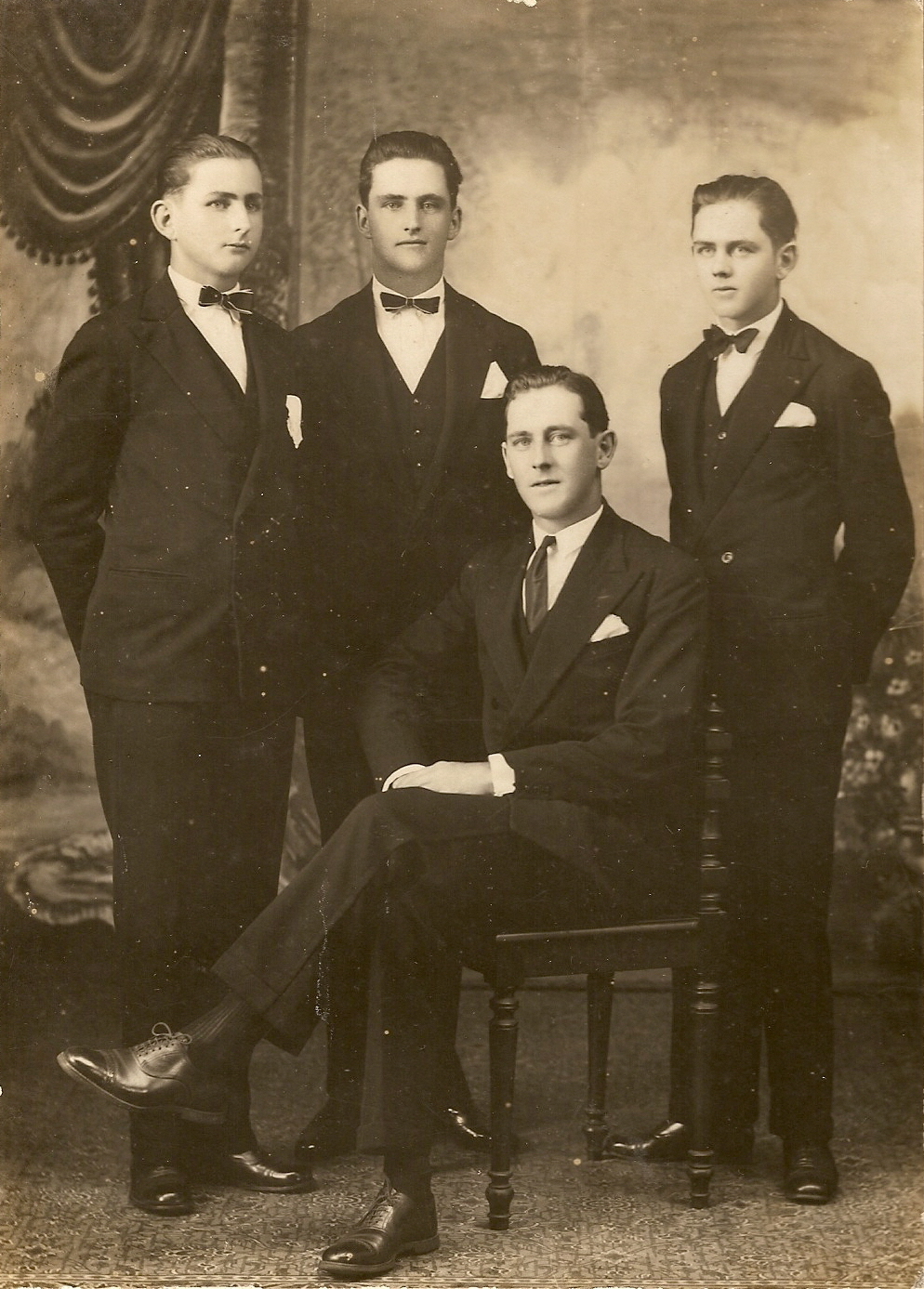 Memória do povo alemão: Irmãos Scherer - Acervo Felipe Kuhn Braun