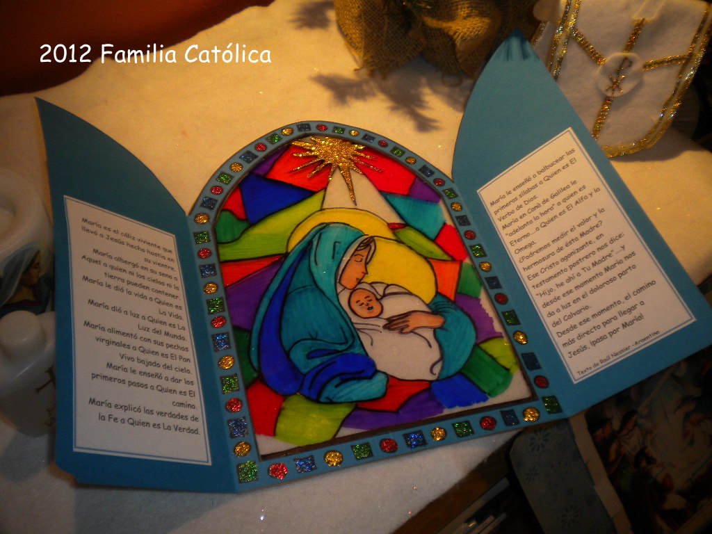 Familia Católica: Lapbook de María, Madre de Dios