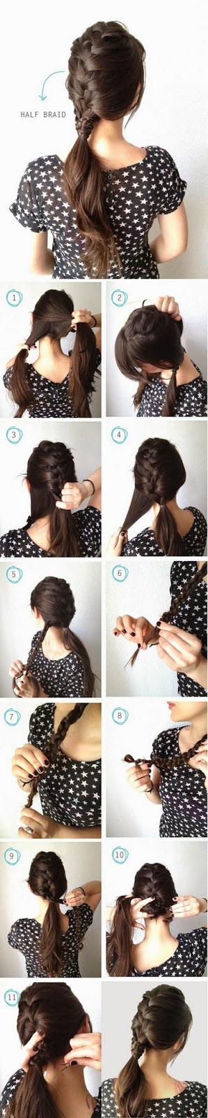 Latest Easy Hair style - The Hot Fashion Blog With Beauty Tips For Girls