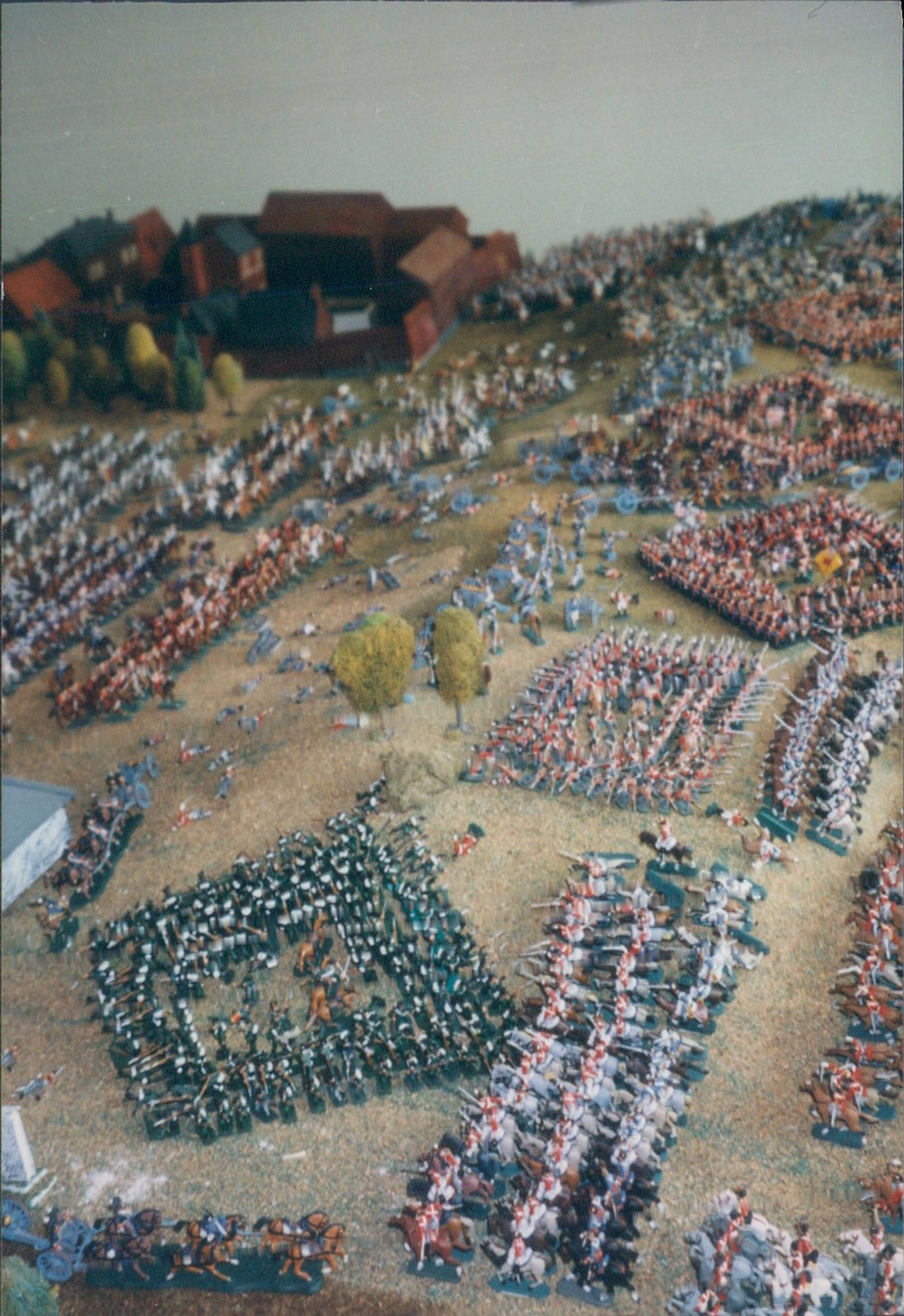 History in 1/72: Daniel Stegmann's old Waterloo Diorama