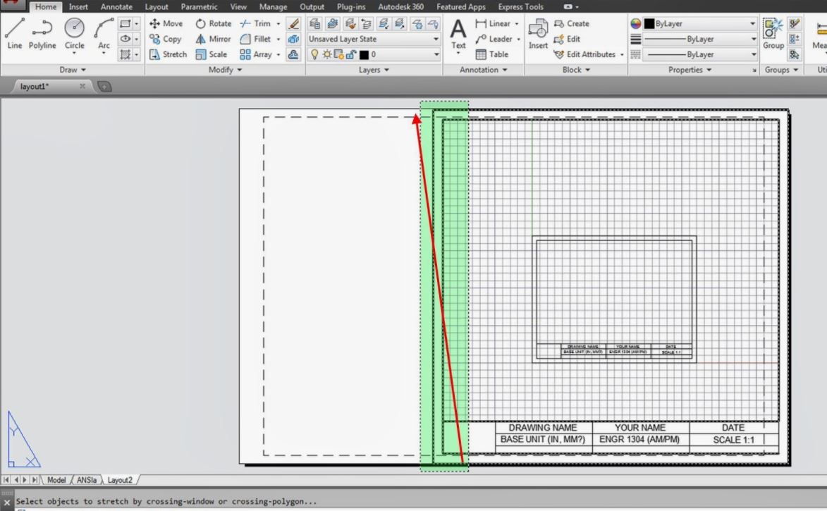 ENGR 1304: Title Block