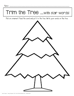 Kinder Corner: Trim the reading tree