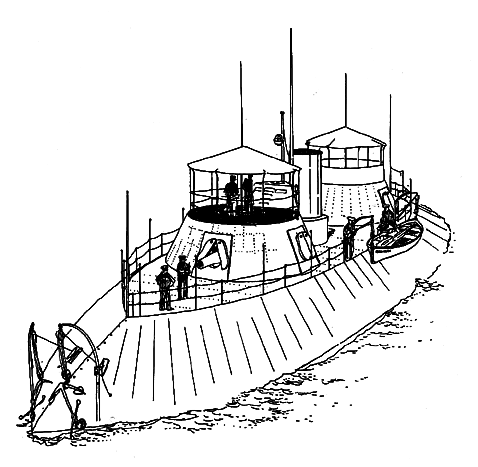 Jim's Wargames Workbench: Civil War Ironclads