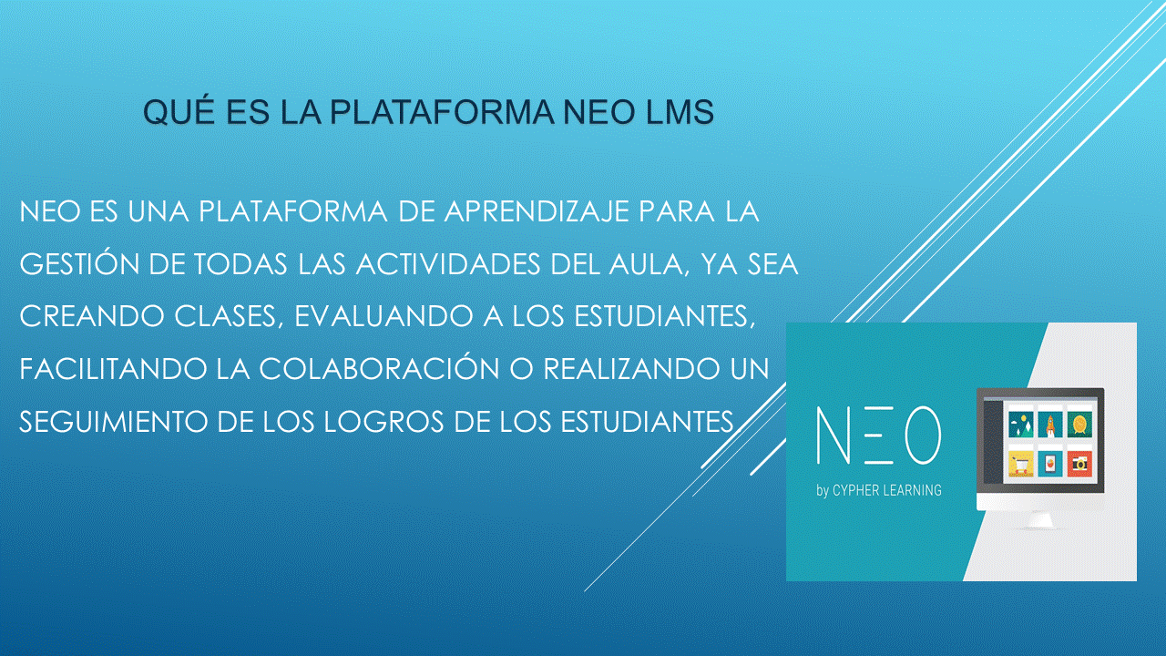 Plataforma Virtual Neo LMS: Definición