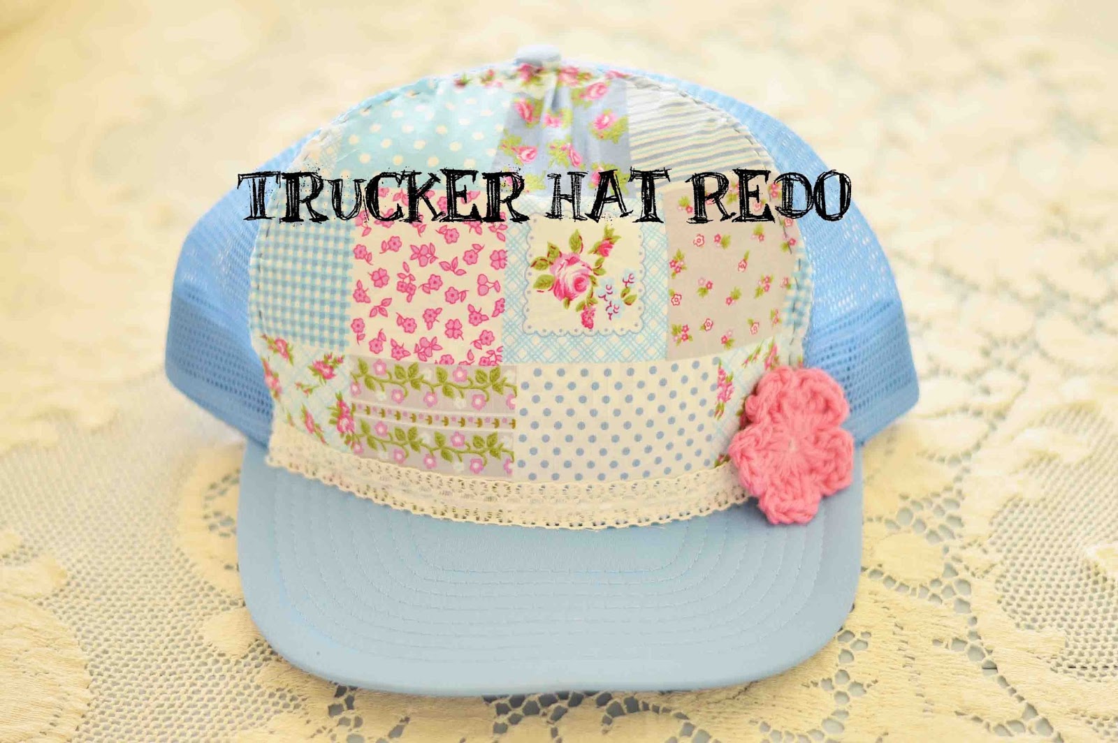 Maize Hutton: Trucker Hat Redo DIY
