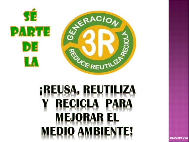 La naturaleza es libre y el medio ambiente responsabilidad de todos: las 3R