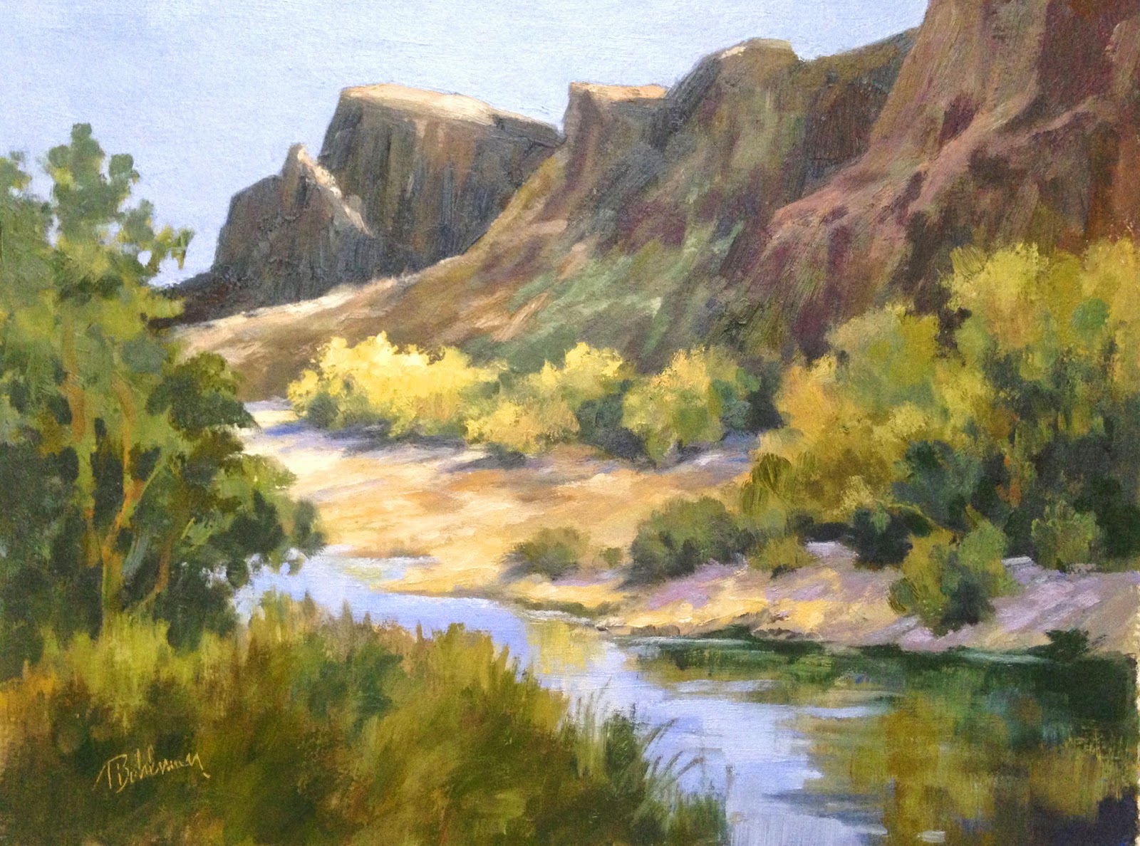 Rio Grande River - My View | Tina Bohlman Fine Art