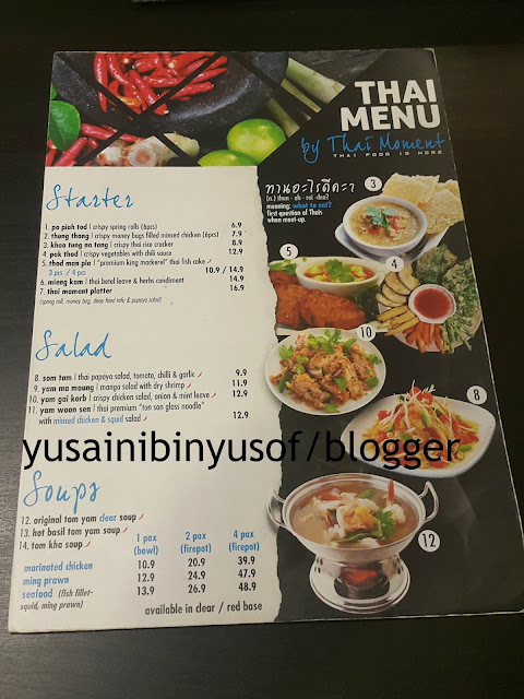 YUSAINIBINYUSOF: THAI MOMENT DESA SETAPAK