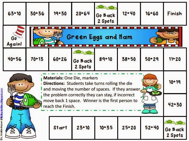 Adding 10 More (and Multiples) Game Freebie | Little Priorities