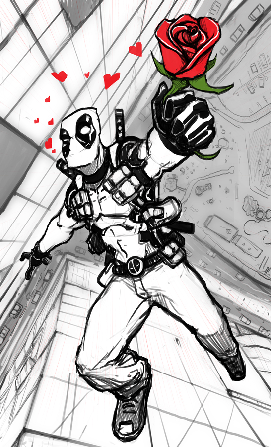 That's How I Party: Deadpool Falling