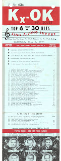 Classic Top 40 Radio: KXOK St. Louis 7-4-64 music survey
