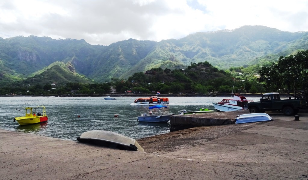 Little Lolly's Small Adventures: At anchor off Taioha'e, Nuku Hiva ...