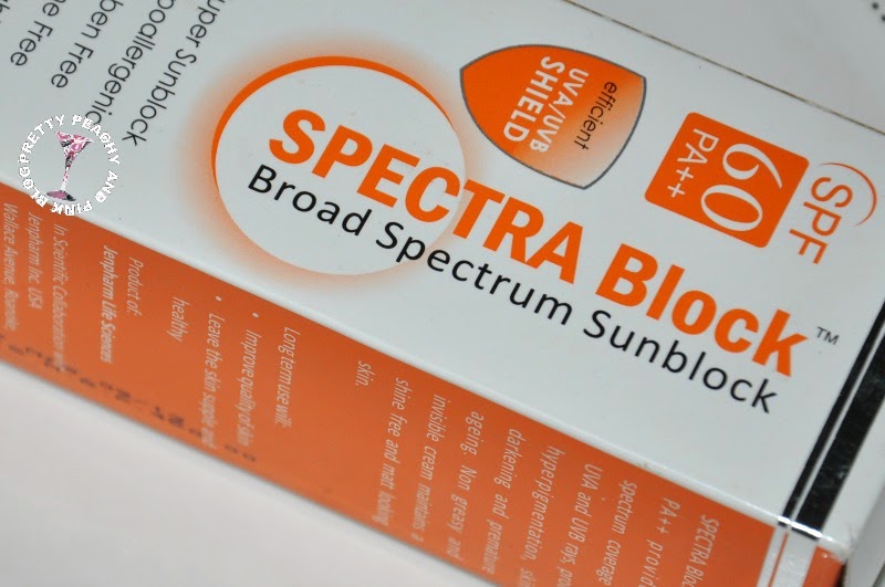 Glam By Amna: SPECTRA BLOCK SUNBLOCK SPF60